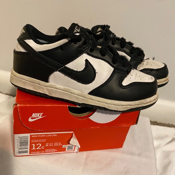 Nike | Shoes | Nike Dunk Low Ps Pandas | Poshmark